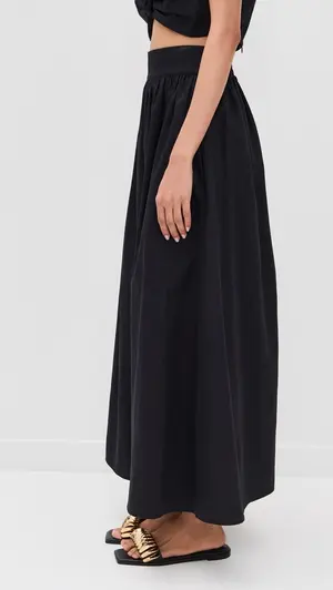 DE LORETA Ariadna Skirt - Black