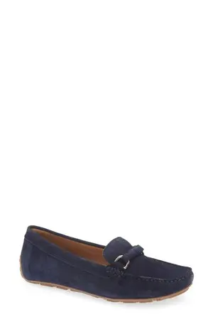 The Flexx Lionel Loafer - Navy Camoscio