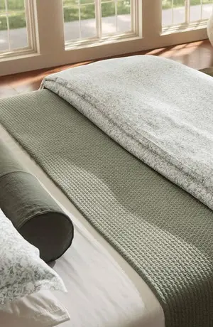 BOLL & BRANCH Signature Texture Stitch Organic Cotton Sham