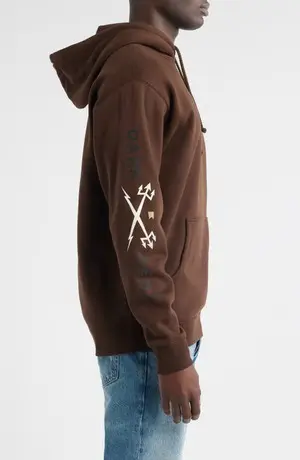 DARK SEAS Headmaster Iii Fleece Pullover Hoodie - Brown
