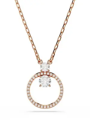 SWAROVSKI Constella Pendant Necklace - Rose Gold