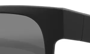 Maui Jim Rectangular Sunglasses - Matte Black/ Neutral Grey