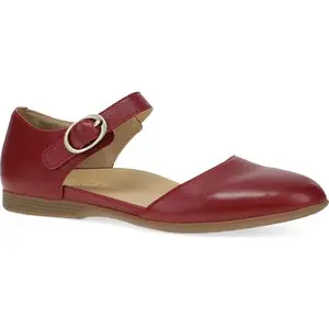 Women's Buckle Ankle Strap Flats