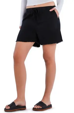 HINT OF BLU Relaxed-fit Drawstring Shorts - Tap Shoe