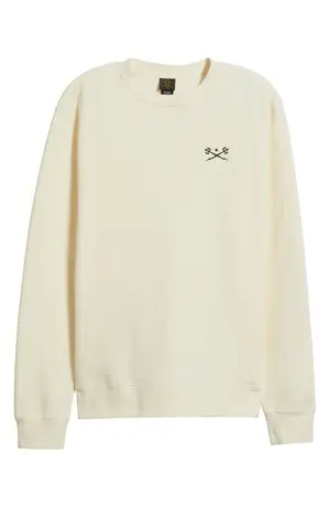 DARK SEAS Go-to Ii Fleece Sweatshirt - Bone