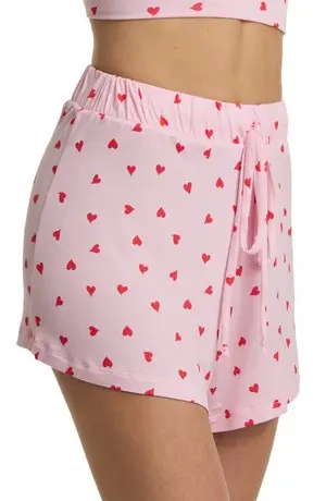 Hanky Panky Drawstring Microfiber Short - So In Love Pink