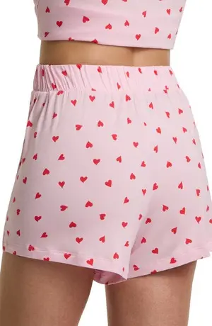 Hanky Panky Drawstring Microfiber Short - So In Love Pink