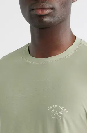 DARK SEAS Bimini Long-sleeve T-shirt - Moss