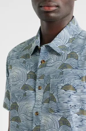 DARK SEAS Bobby Button-up Shirt