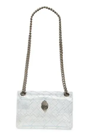 Kurt Geiger Mini Kensington Convertible Crossbody Bag - Clear
