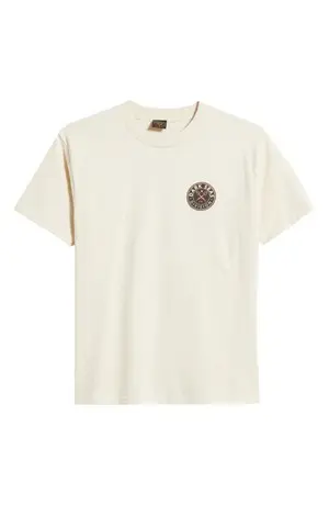 DARK SEAS Time Tellers Graphic T-shirt - Cream