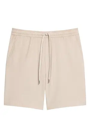 Theory Cotton Terry Drawstring Shorts