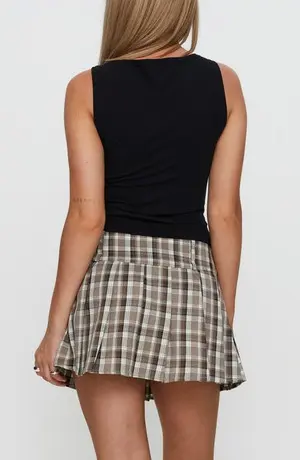 Princess Polly Envision Pleated Mini Skirt