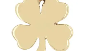 Zoe Chicco 14k Gold Clover Charm