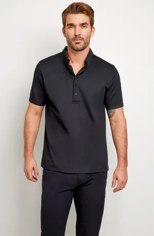 Anatomie Ryan Polo Shirt - Black