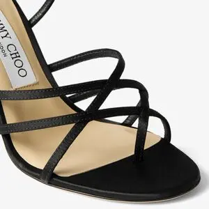 JIMMY CHOO Strappy Satin Sandals