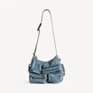 Balenciaga Superbusy Messenger Bag - Blue