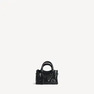 Balenciaga Le City Bag Nano - Black