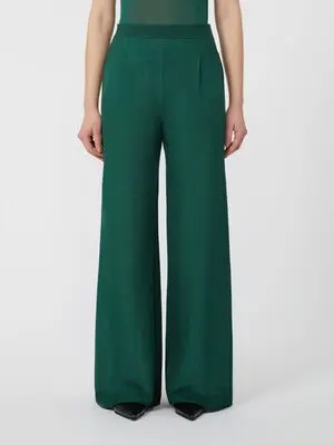 Max Mara Viscose Yarn Wide-leg Trousers