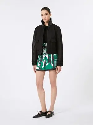 Max Mara Boxy Technical Mesh Jacket