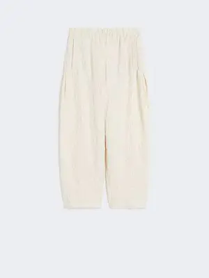 Max Mara Jersey Cropped Trousers