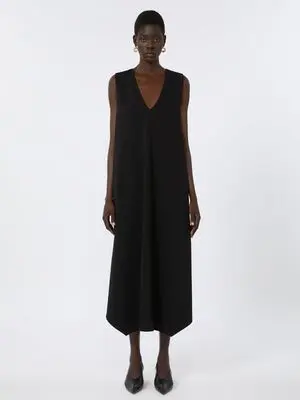 Max Mara Sleeveless Crepe Dress