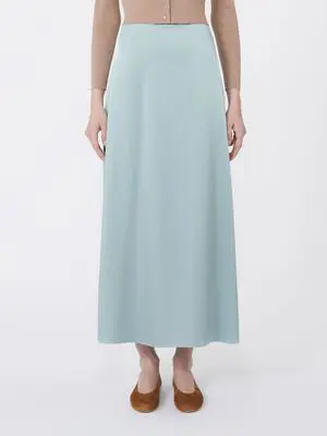 Max Mara Satin Calf-length Skirt