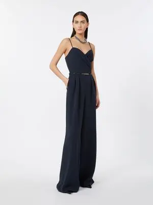 Max Mara Cady Bustier Jumpsuit - Midnightblue