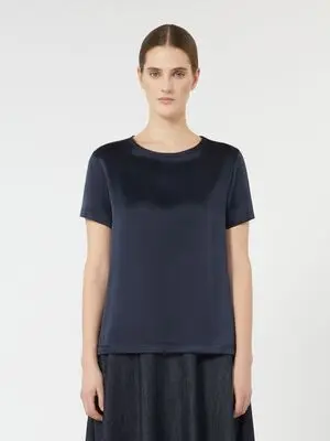 Max Mara Viscose Satin T-shirt