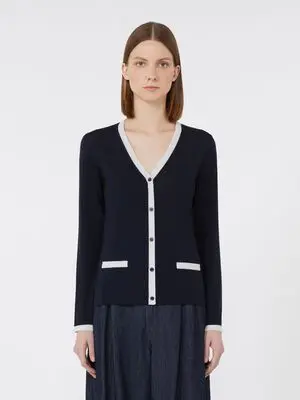 Max Mara Wool Yarn Cardigan
