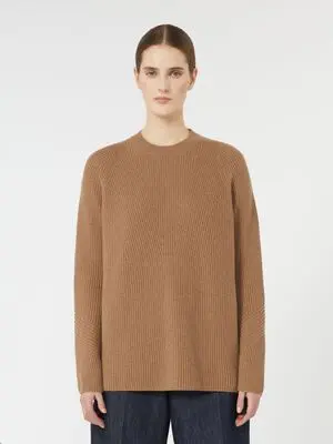 Max Mara Rib-knit Wool Jumper