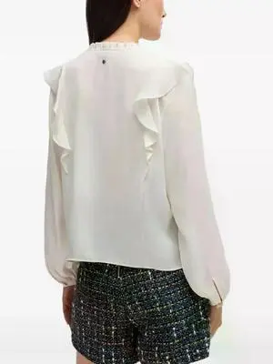 BOSS Ruffle-detail Blouse