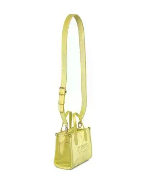 Guess Mini Silvana Logo-embroidered Tote Bag - Green