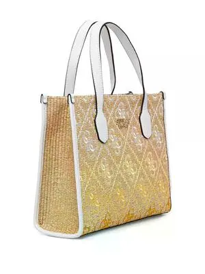 Guess Woven-logo Tote Bag