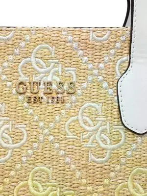 Guess Woven-logo Tote Bag