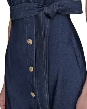 Karl Lagerfeld Paris Denim Millennium Shirt Dress