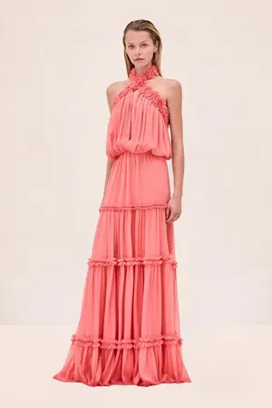 Alexis Ruffled Evening Dresses