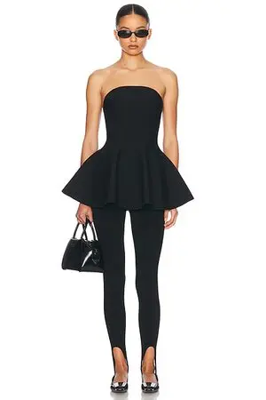 HELSA Maude Knit Top - Black