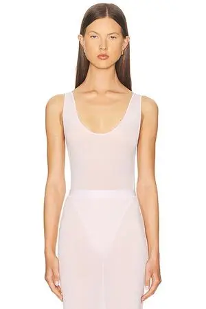 Wardrobe.nyc Scoop Neck Bodysuits