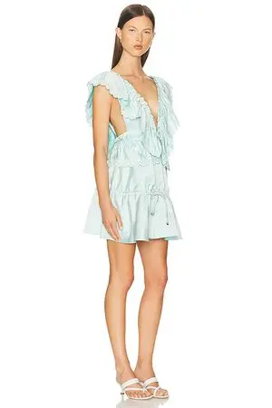 Coperni Twisted Princess Mini Dress