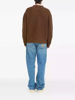 MAISON MARGIELA Ribbed V-neck Sweater