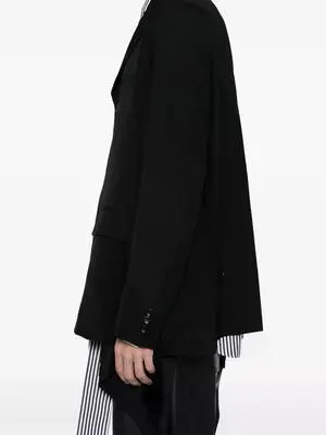 Comme Des Garçons Asymmetrical Hem Blazer
