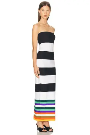 Christopher John Rogers Strapless Dress