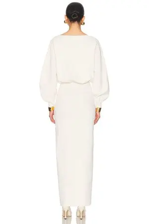 HELSA Hildie Maxi Dress - Cream