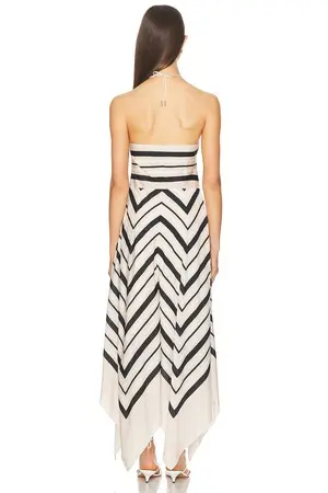 Simkhai Hera Halter Midi Dress