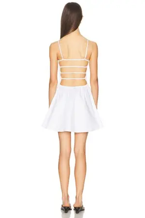 Solid & Striped The Mini Delta Dress - Optic White