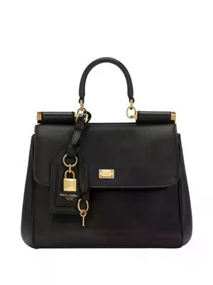 Dolce & Gabbana Medium My Sicily Leather Handbag