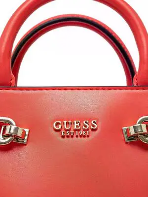 Guess Lorelei Chain-strap Handbag - Red