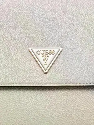 Guess Logo-plaque Cross Body Bag - Grey