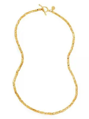 DOWER & HALL Rice Nomad Bead Necklace - Gold